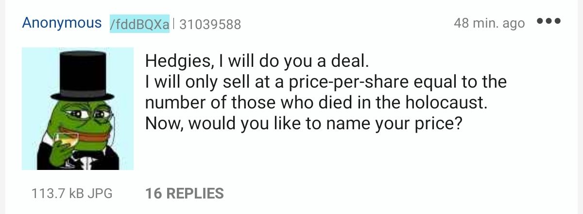 /biz/ does what knows best | Scrolller