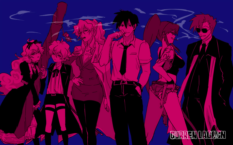 Black Lagoon x Gurren Lagann | Scrolller