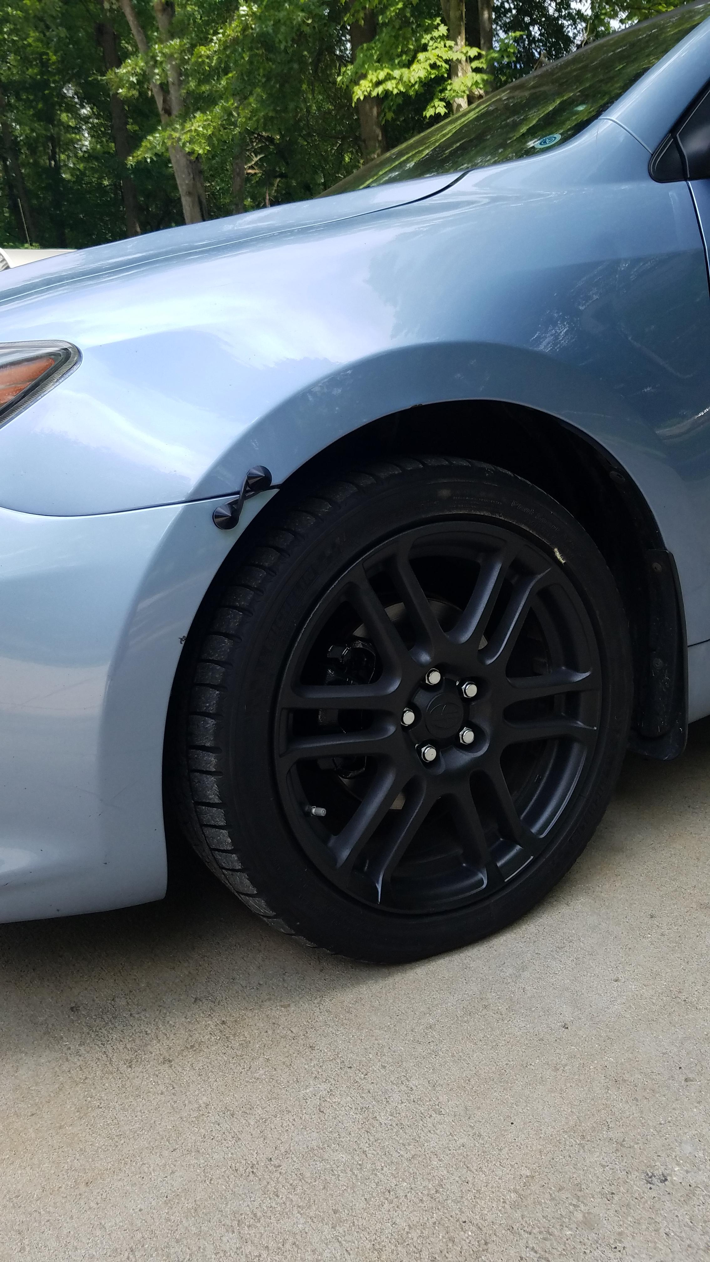 Blacked out the rims | Scrolller