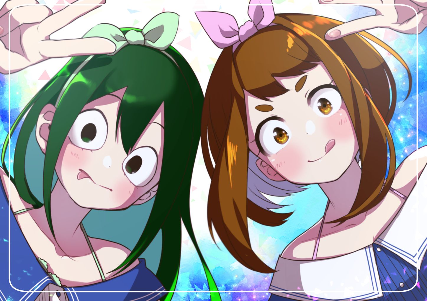 Blepping with Ochako! | Scrolller