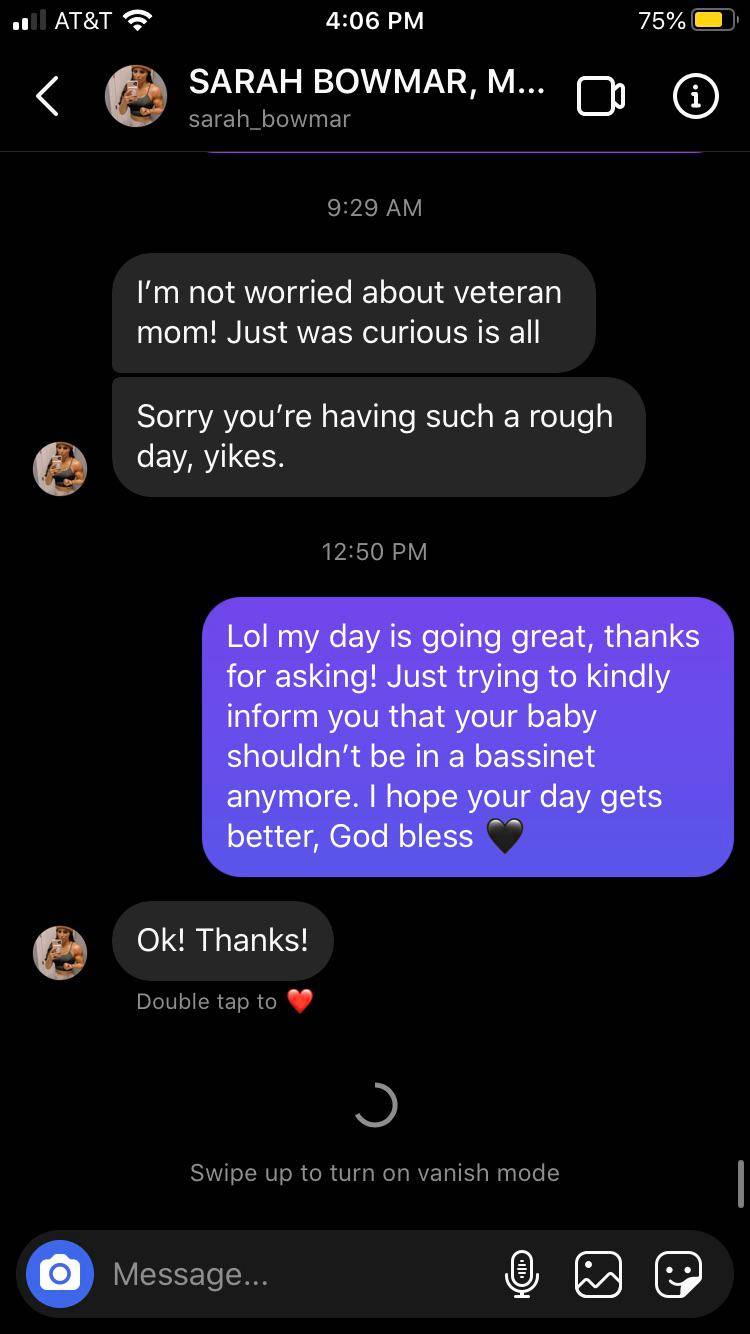 Blocked for ‘kindly informing‘ her 🤷🏼‍♀️ | Scrolller