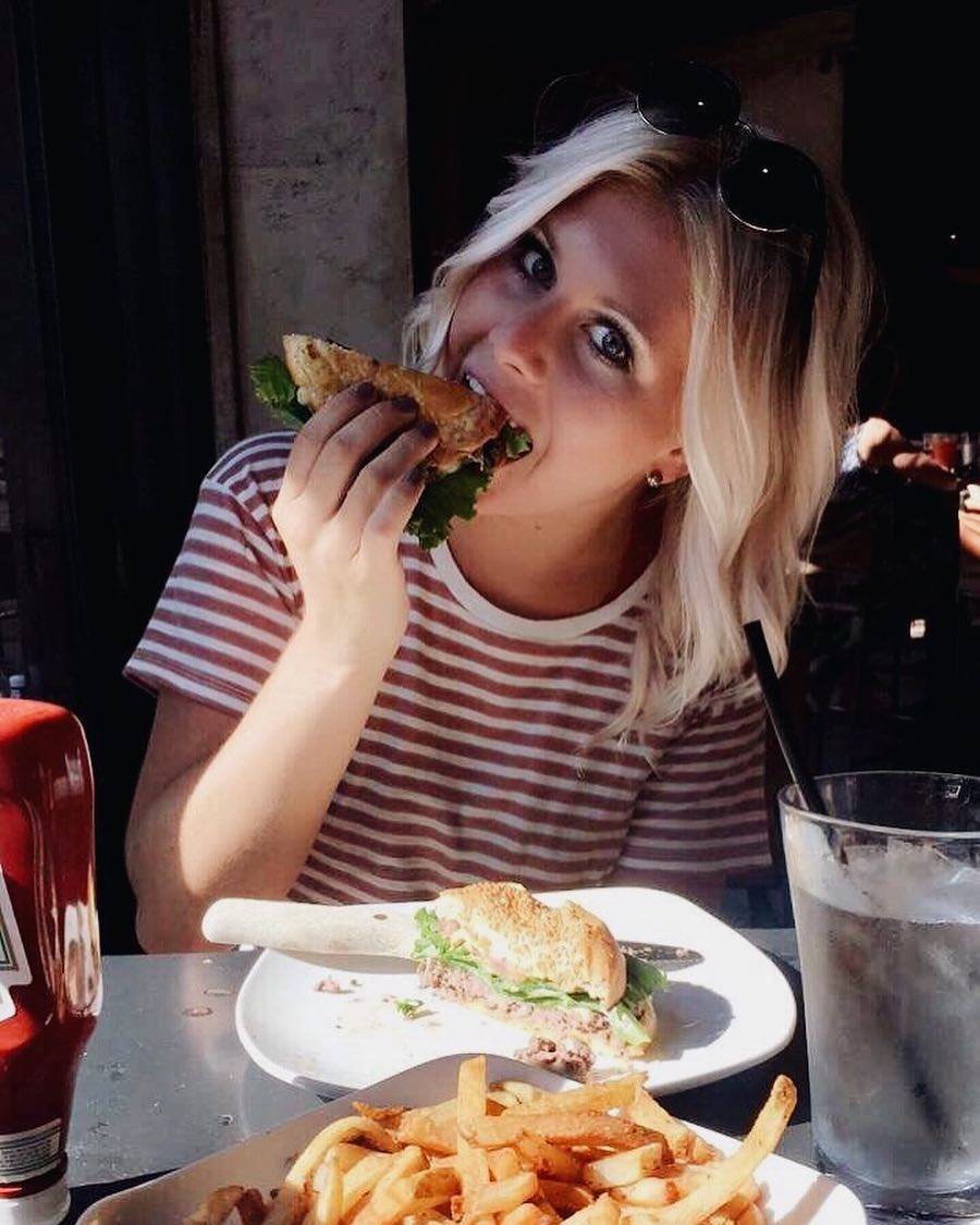 Blondie Taking a Bite | Scrolller