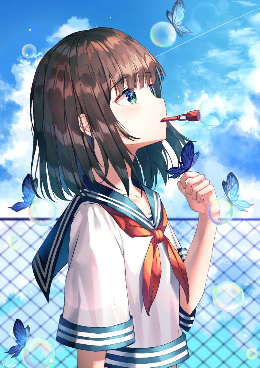 Blowing bubbles [Original] | Scrolller