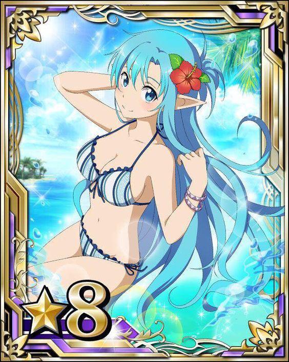 Blue striped bikini | Scrolller