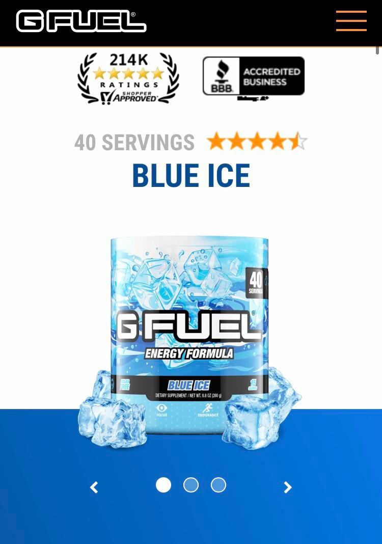 Blue Ice Reskin | Scrolller