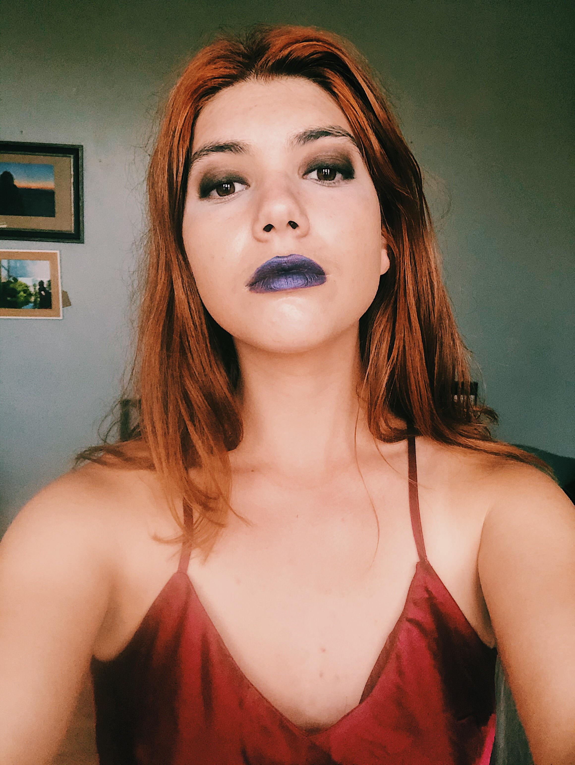 Blue lipstick? Yay or nay? F24 | Scrolller