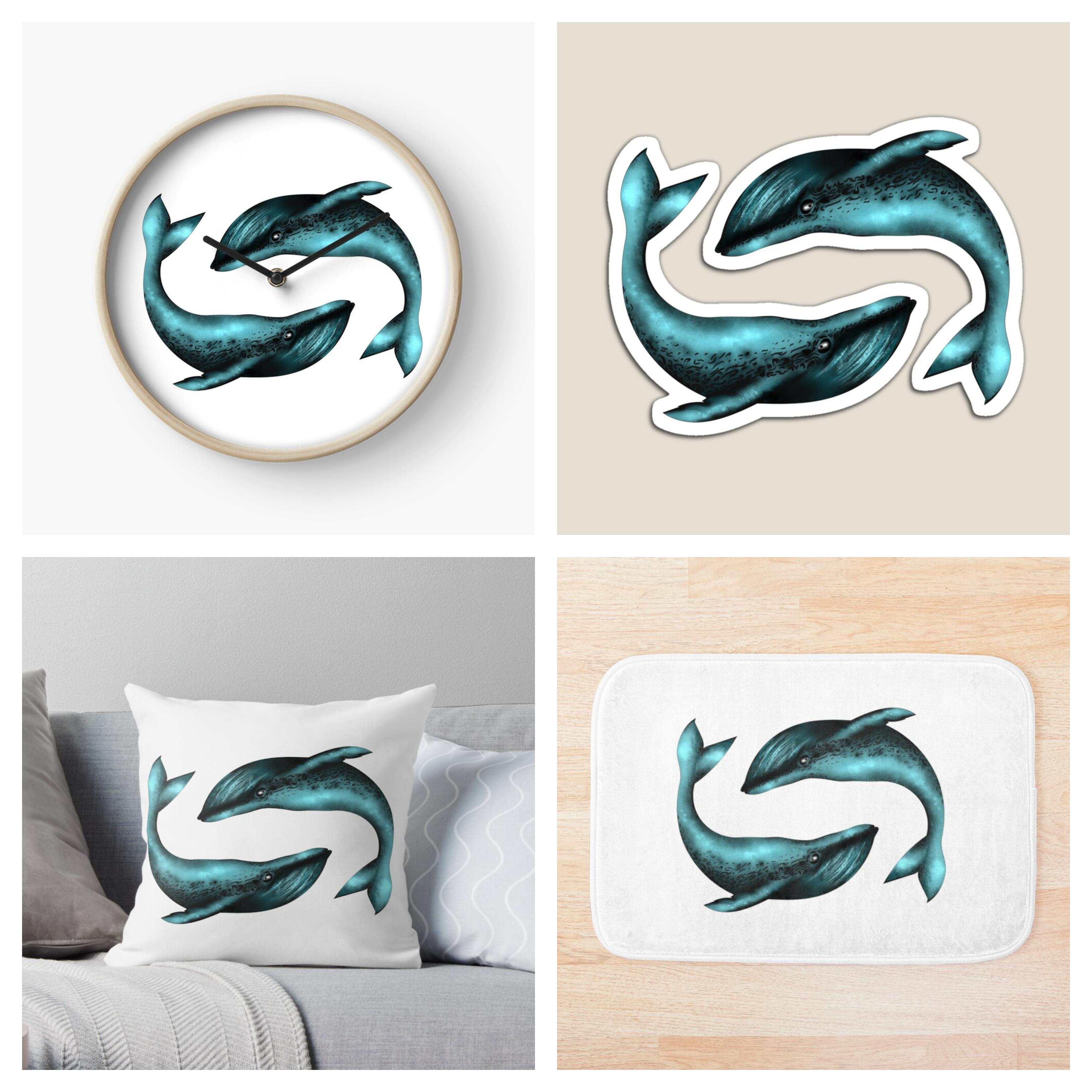 Blue Neon Whales, what do you think? | Scrolller