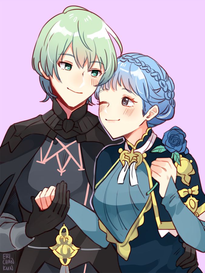 Blue Roses (Byleth x Marianne)(OC) | Scrolller