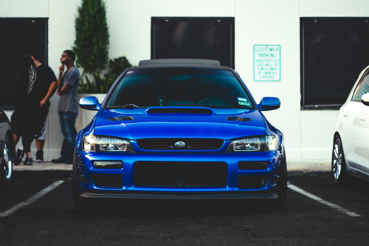 Blue Subaru | Scrolller