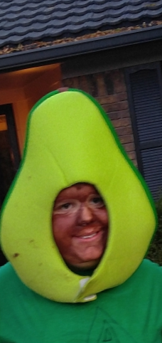 Blursed Avocado Costume | Scrolller
