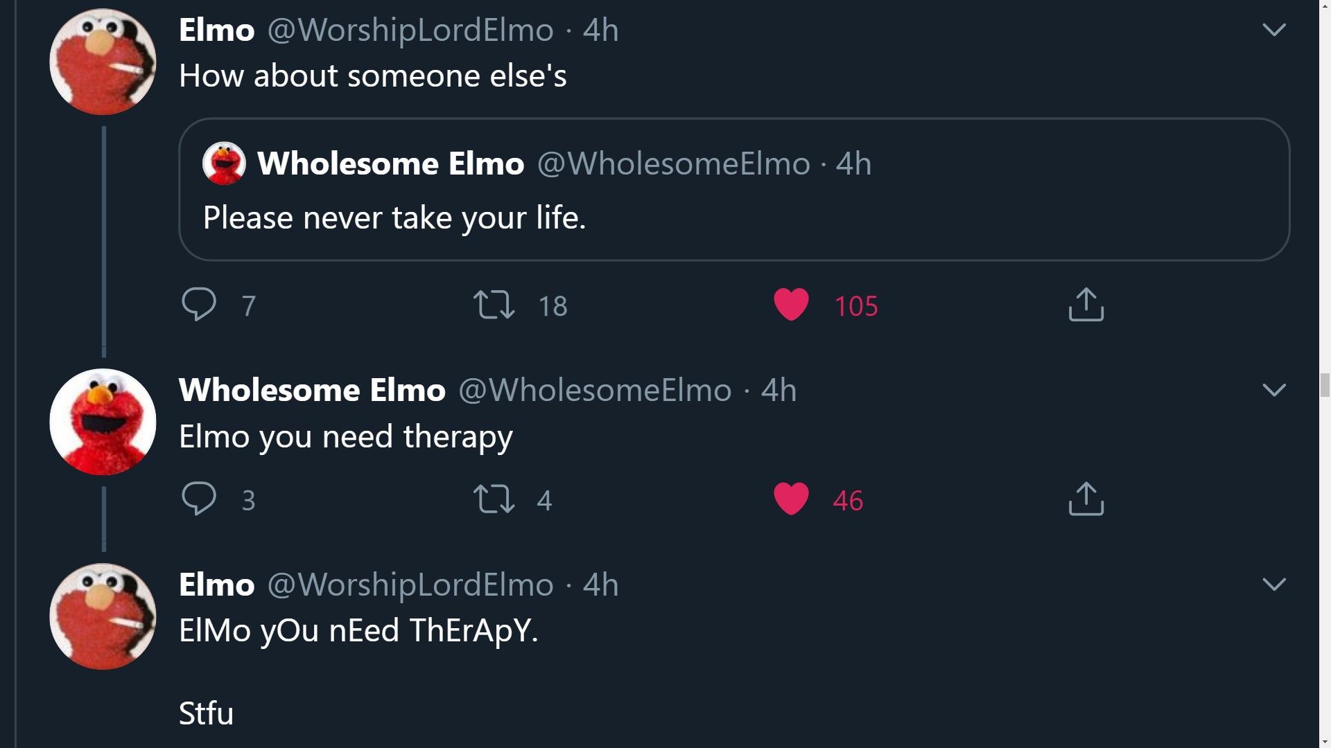 Blursed_elmos | Scrolller