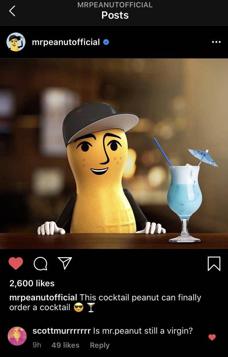 Blursed_Mr. Peanut | Scrolller