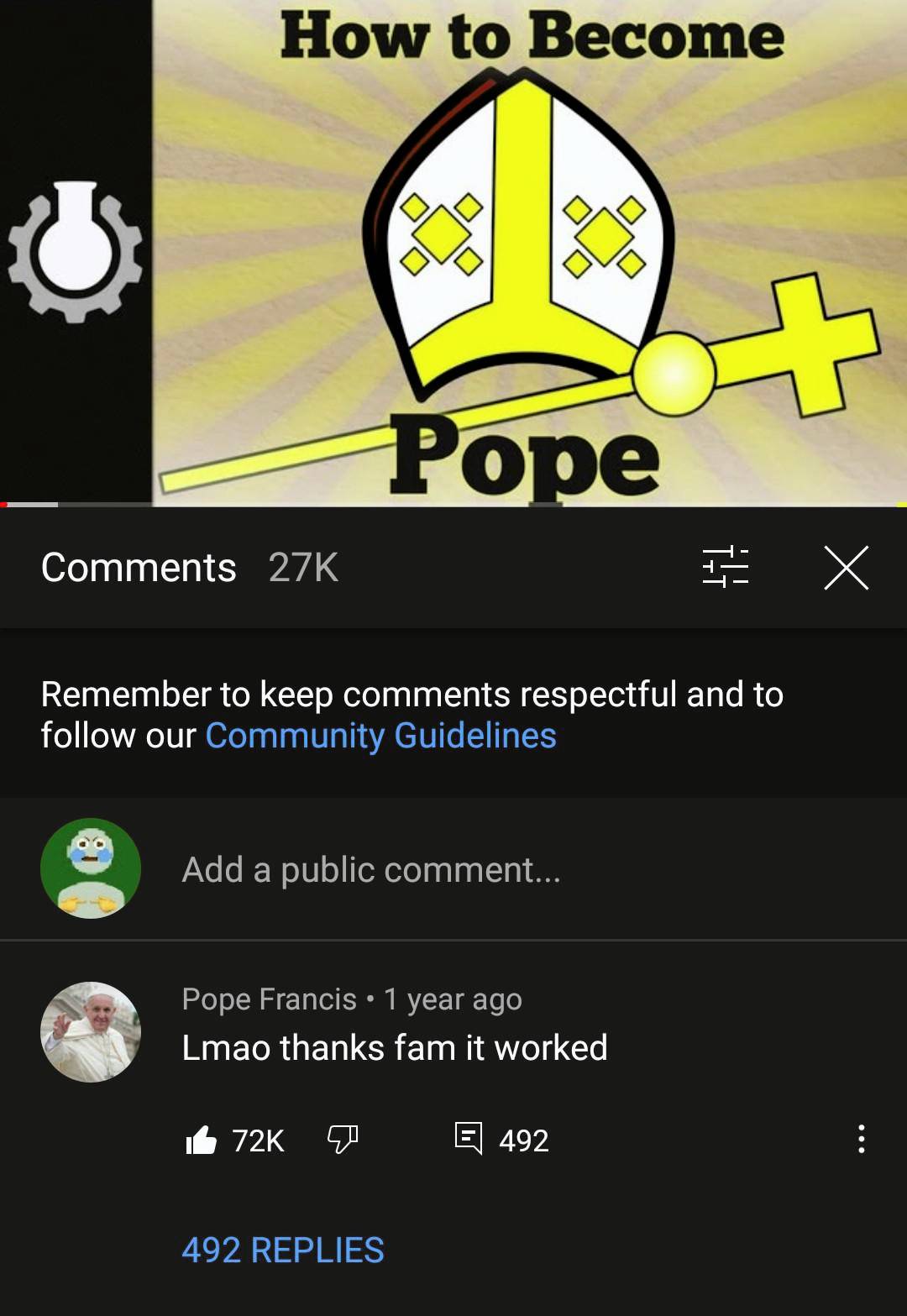 Blursed_pope | Scrolller