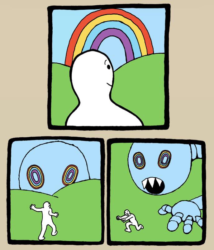 Blursed Rainbow | Scrolller