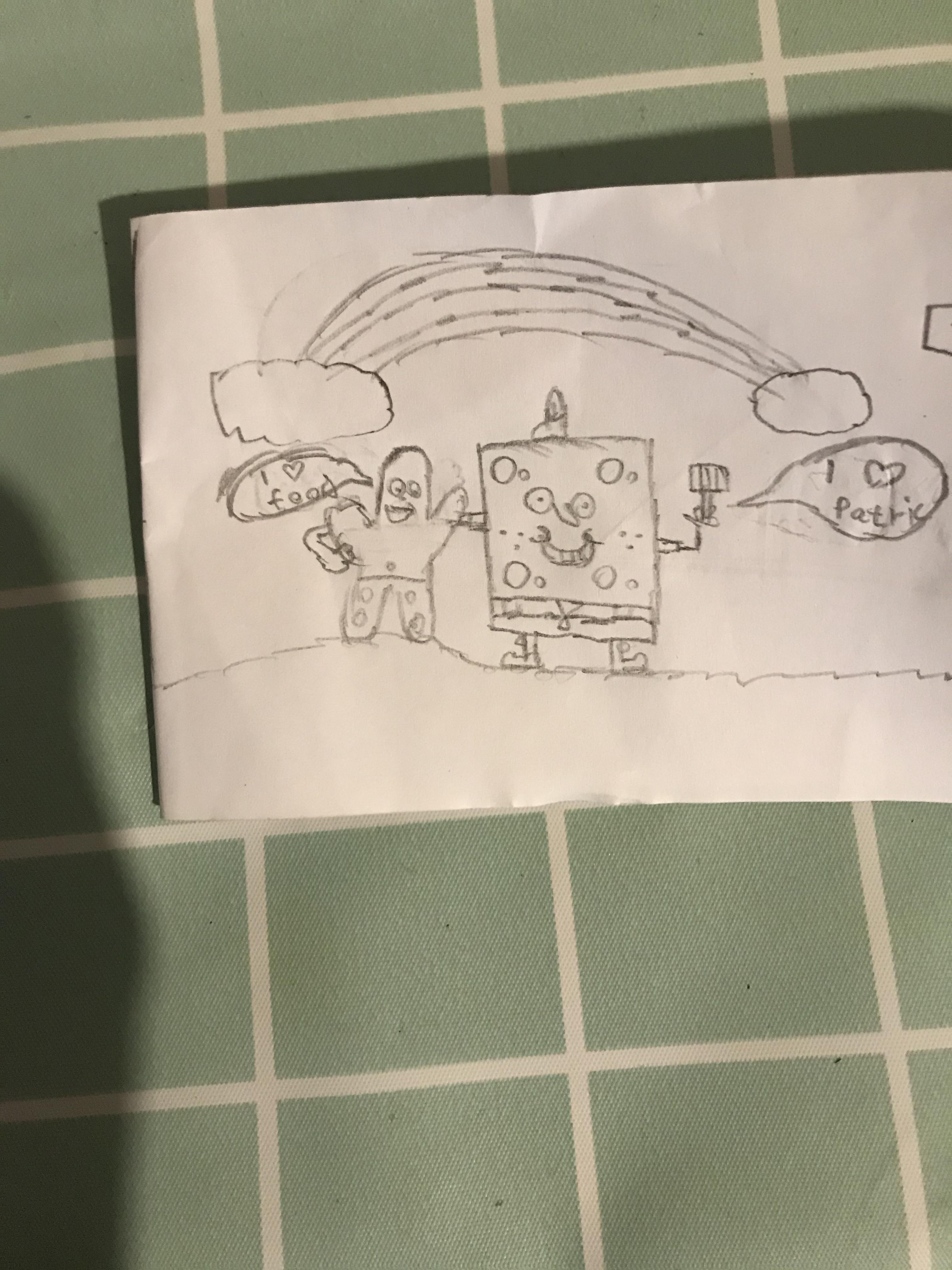 Blursed_spongebob and patrick | Scrolller