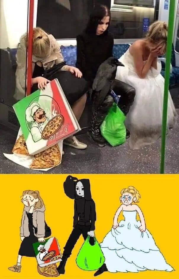 Blursed Trio | Scrolller