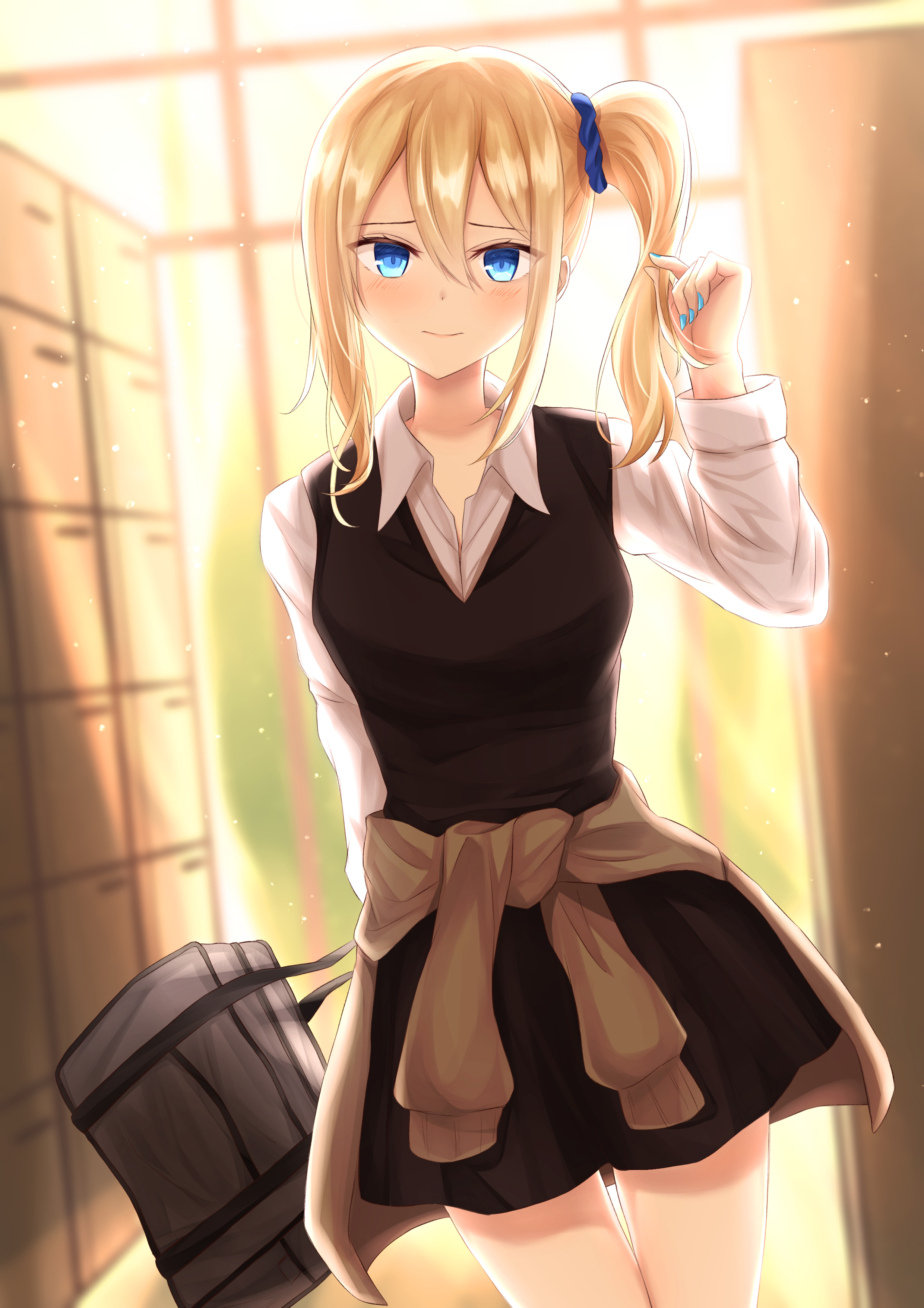 Blushing Hayasaka | Scrolller