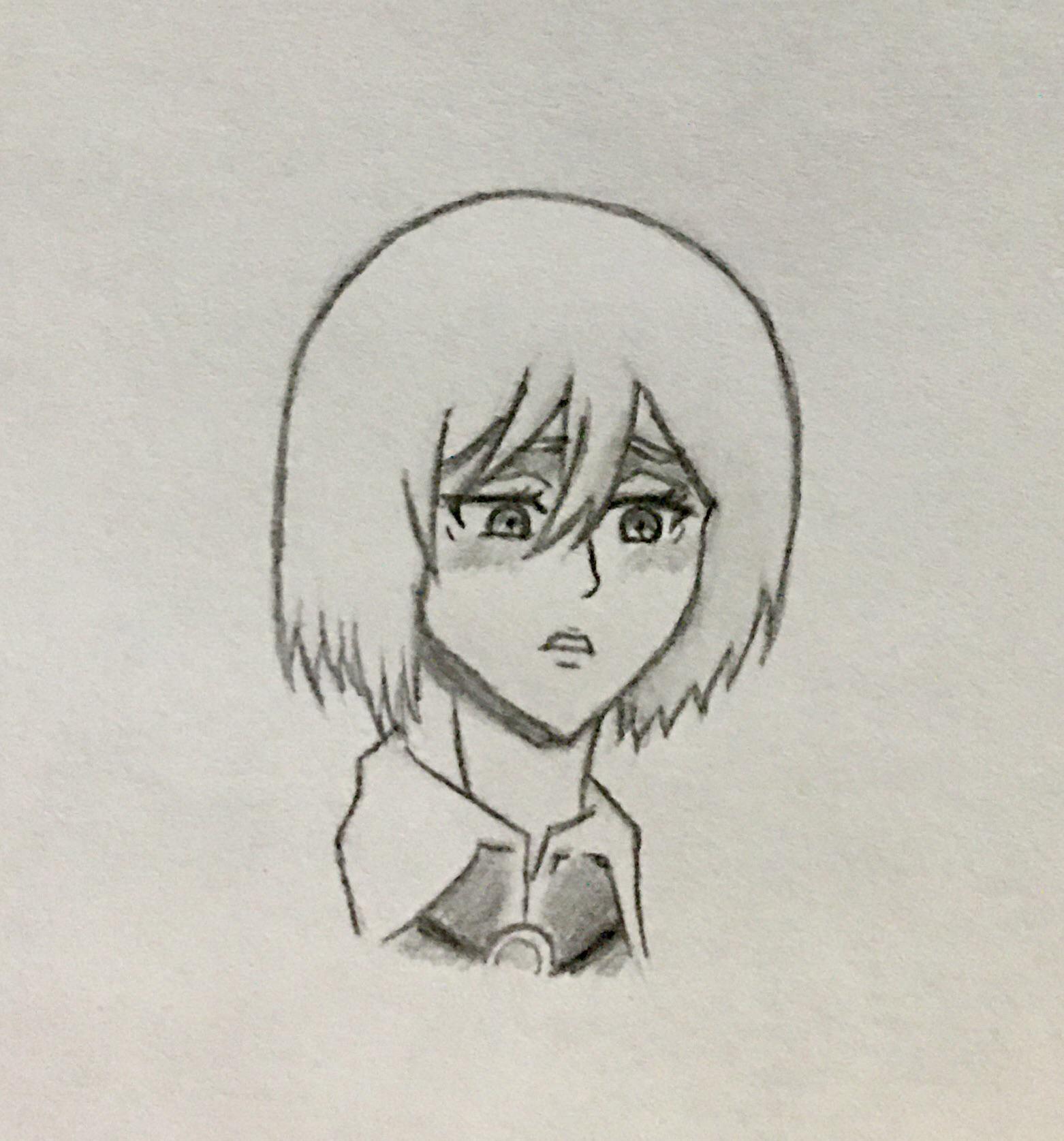 Blushing mikasa | Scrolller