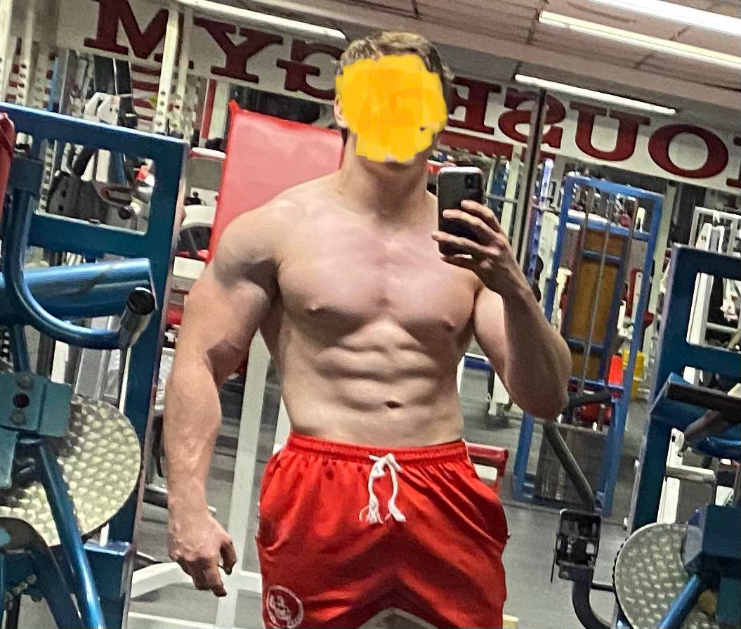 Bodyfat estimate? Currently 215 lbs | Scrolller