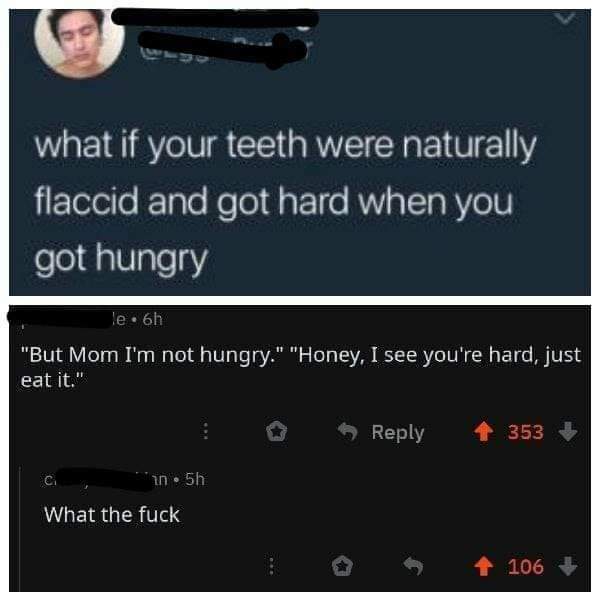 Boner teeth | Scrolller