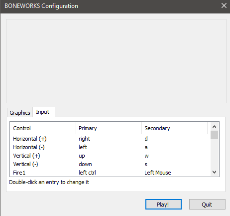 Boneworks Configuration Menu | Scrolller