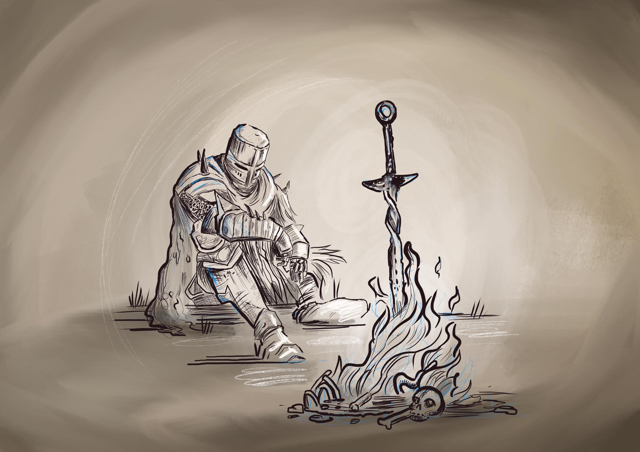 Bonfire and Heide Knight (OC) | Scrolller