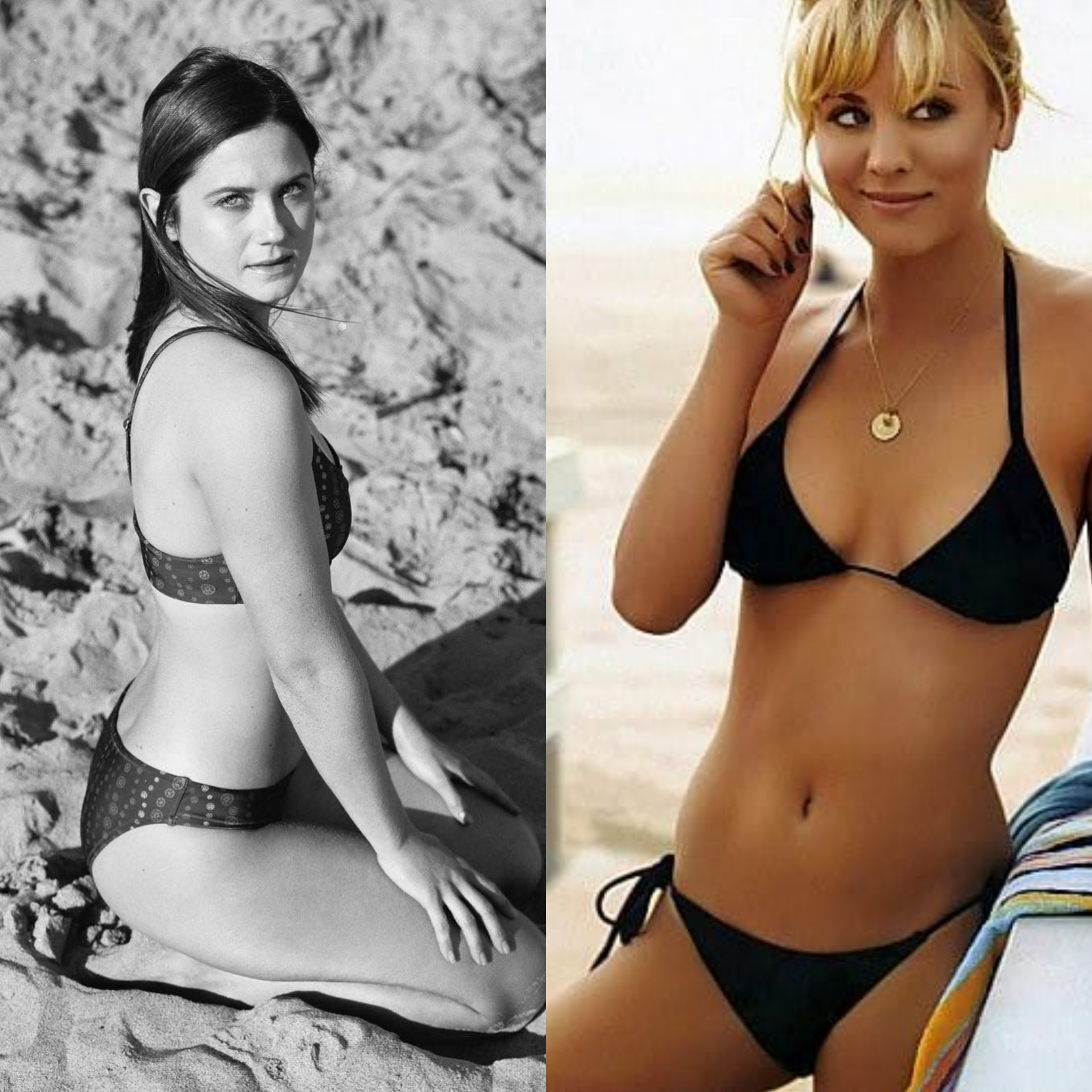 Bonnie Wright vs Kaley Cuoco | Scrolller