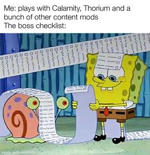 Boss checklist is a good mod | Scrolller