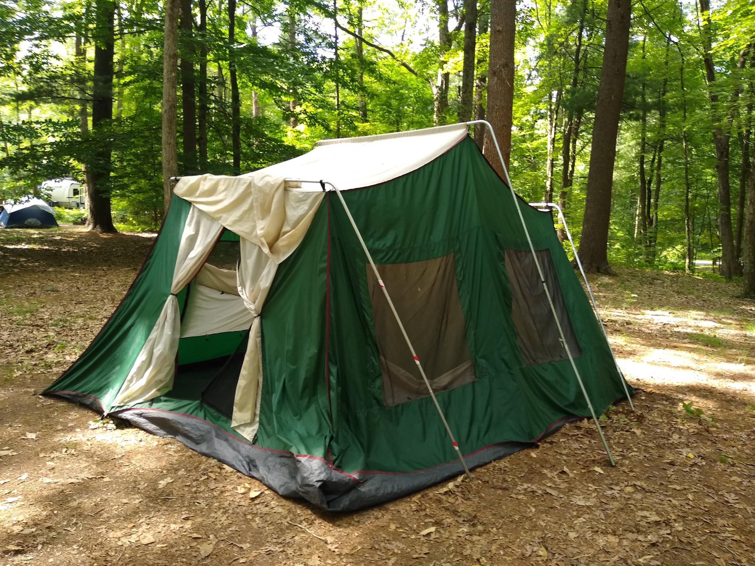 Bought the scoutmasters old family tent | Scrolller