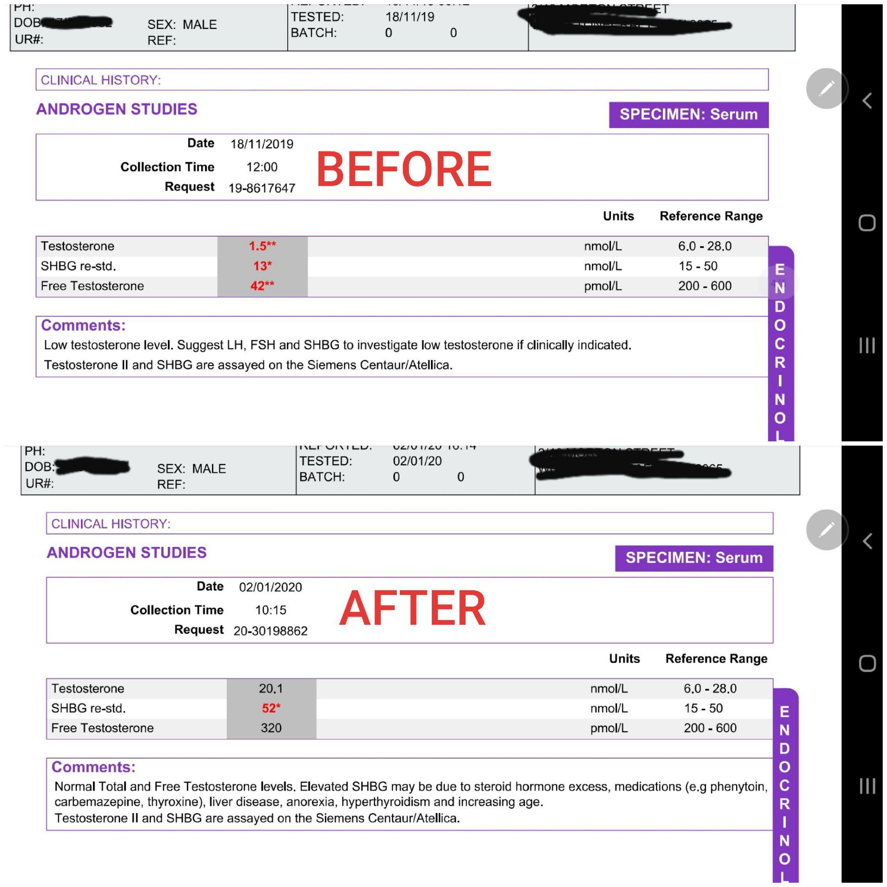 Bounce back after RAD140 12 week cycle | Scrolller