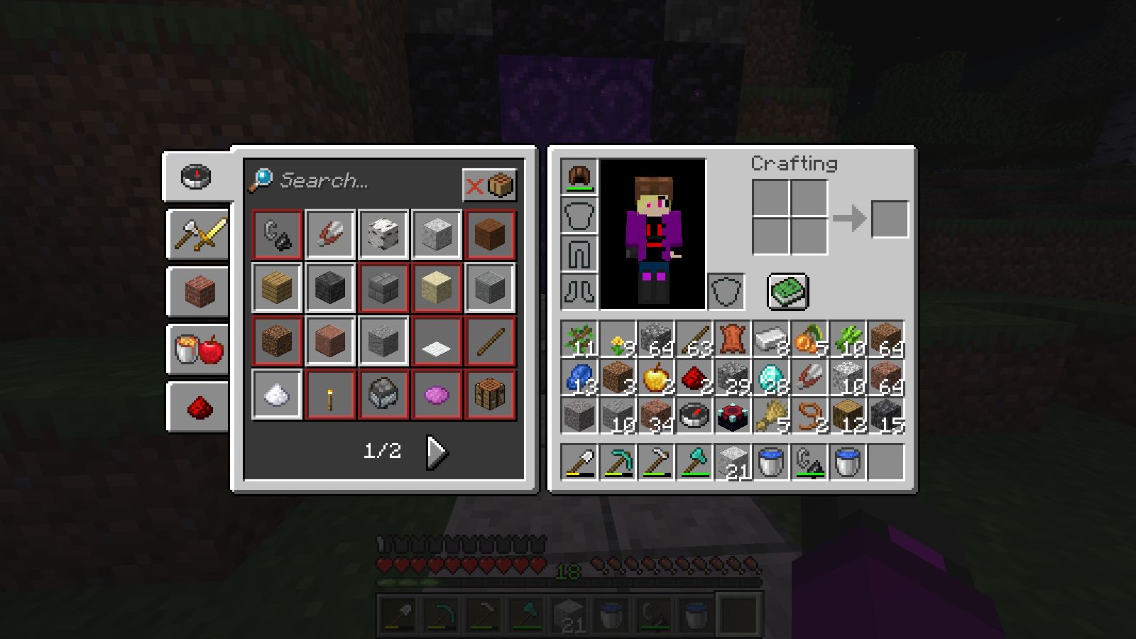 Boutta go to the nether, rate my setup. | Scrolller