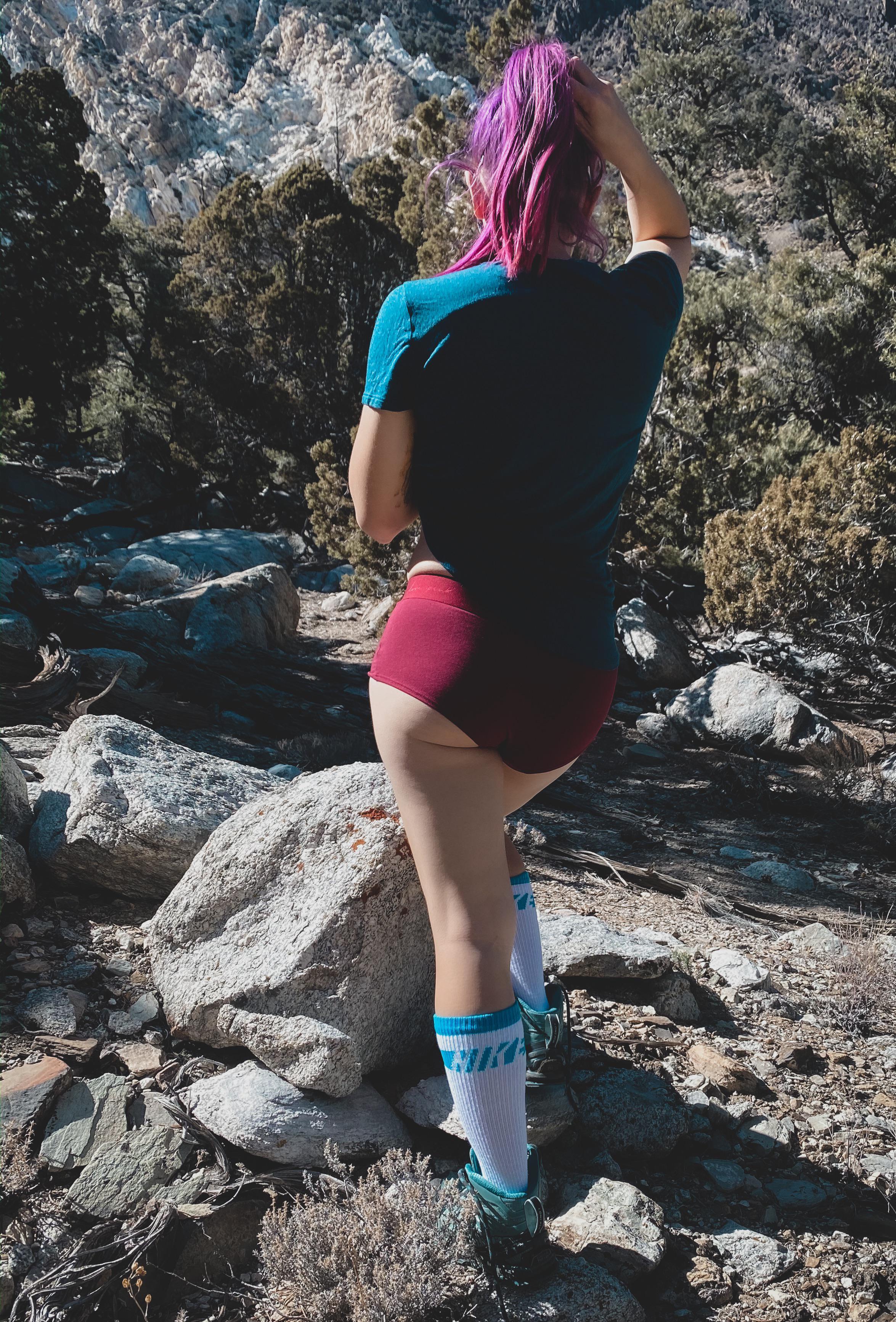 Wild maroon boy shorts! What do we think? | Scrolller