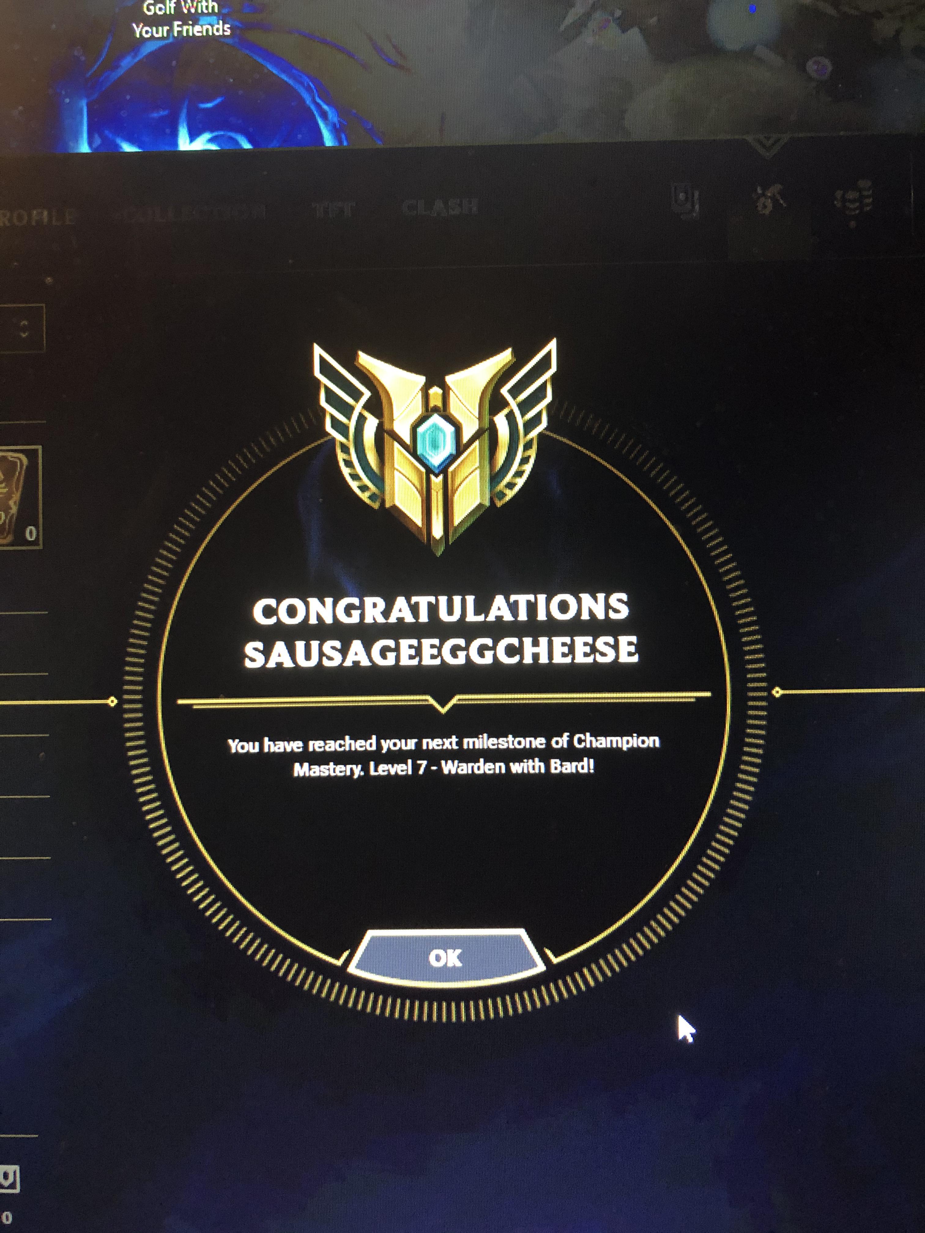 Boys it’s been done, after a week and a half of quarantine grinding I’ve gone from mastery 4 to ...