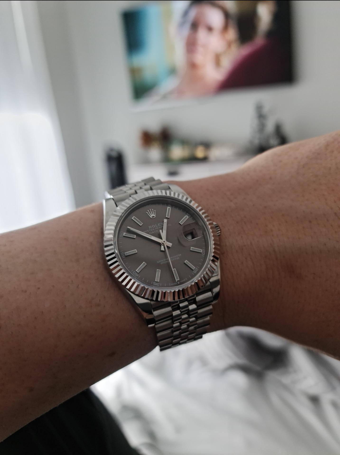 BP Datejust 41 rhodium from Hont | Scrolller