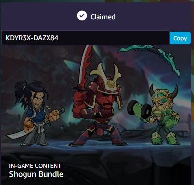 Brawlhalla - Shotgun Bundle - Twitch Prime | Scrolller