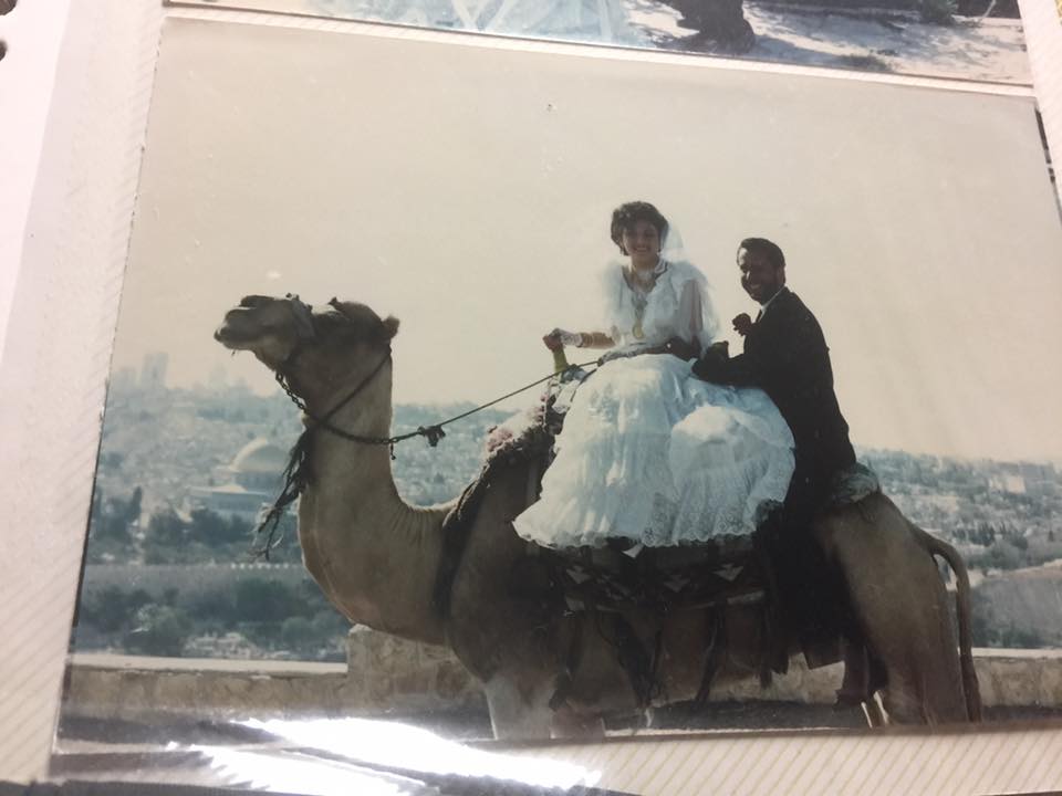 Bride and Groom Atop a Camel. | Scrolller