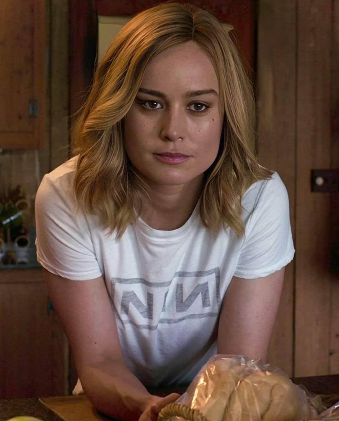 Brie Larson watching you take off your pants and being mesmerized at ...
