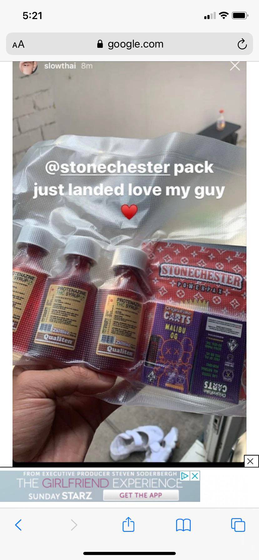 British rapper flexin on ig | Scrolller