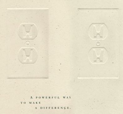 Brochure cover for the 1997 Honda EV Plus, the front and back sides nest perfectly | Scrolller