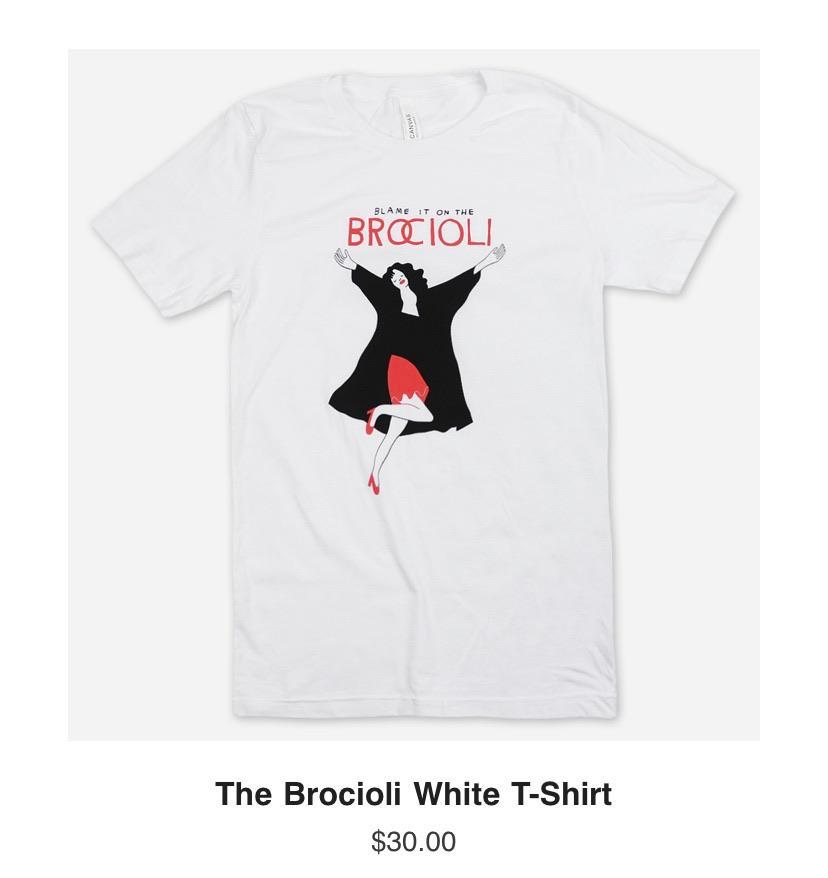 Brocioli tees! From Hello March. | Scrolller