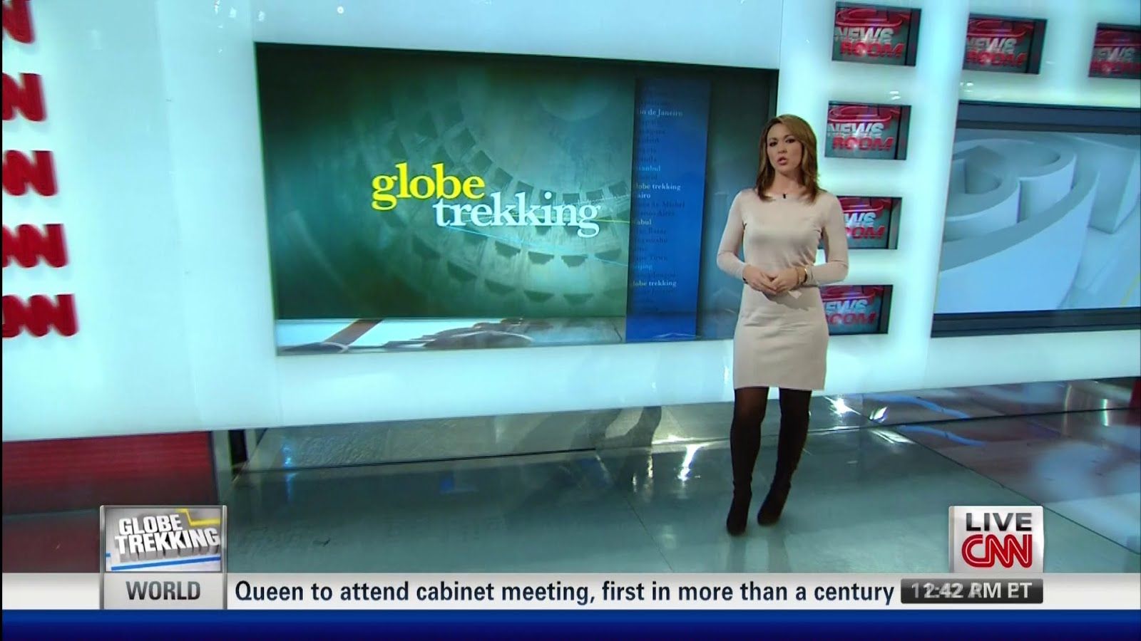 Brooke Baldwin standing with boots | Scrolller