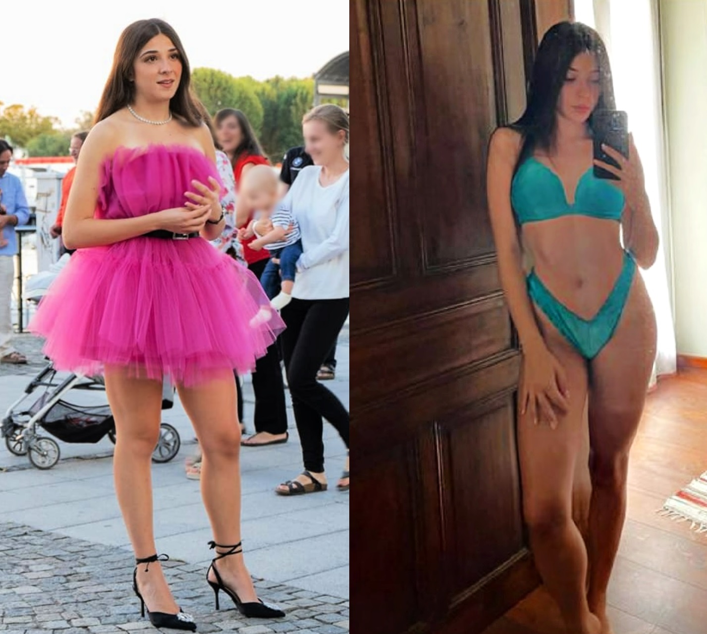 brunette teen looking pretty fit | Scrolller