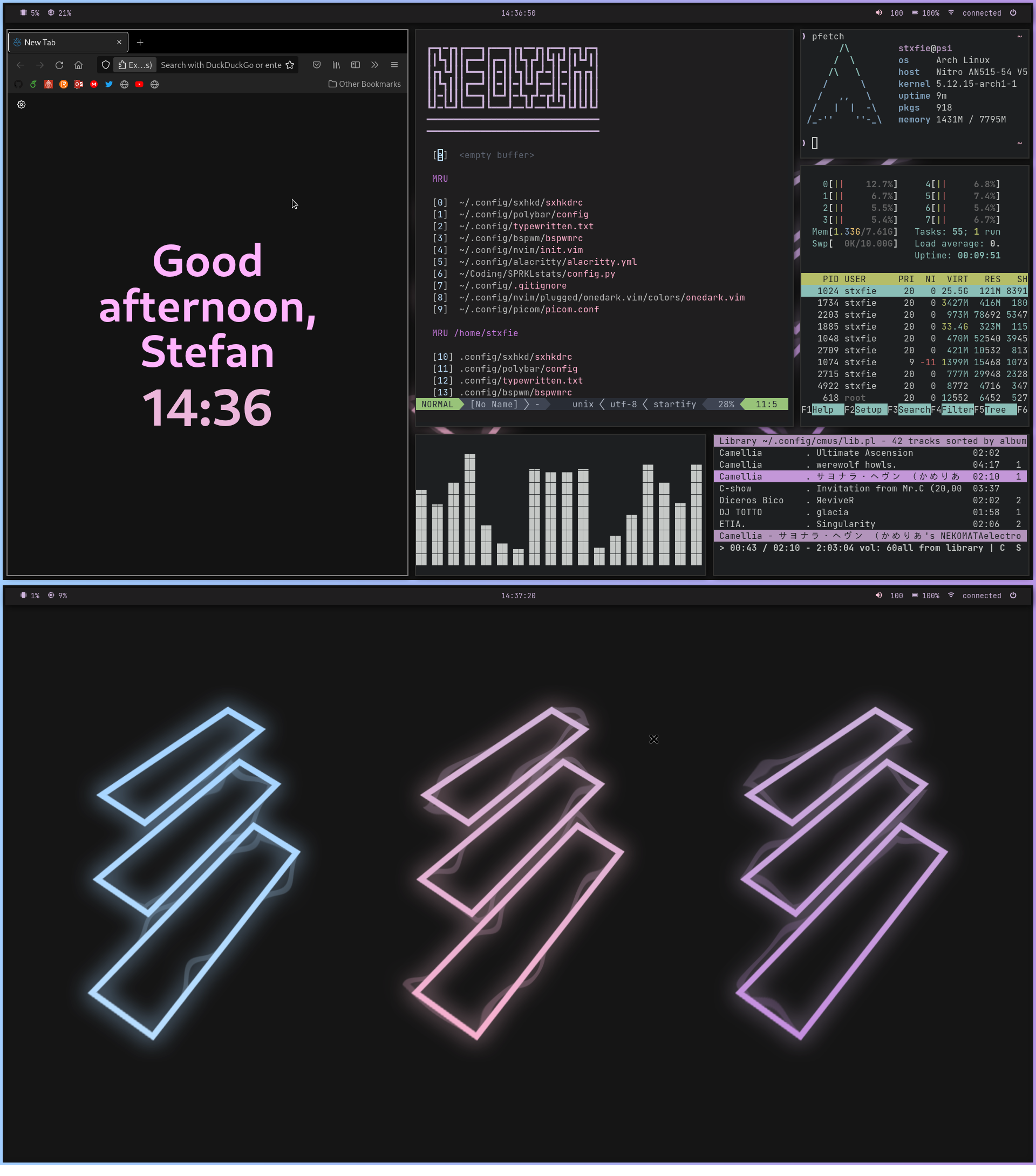 [BSPWM] First ever rice! | Scrolller