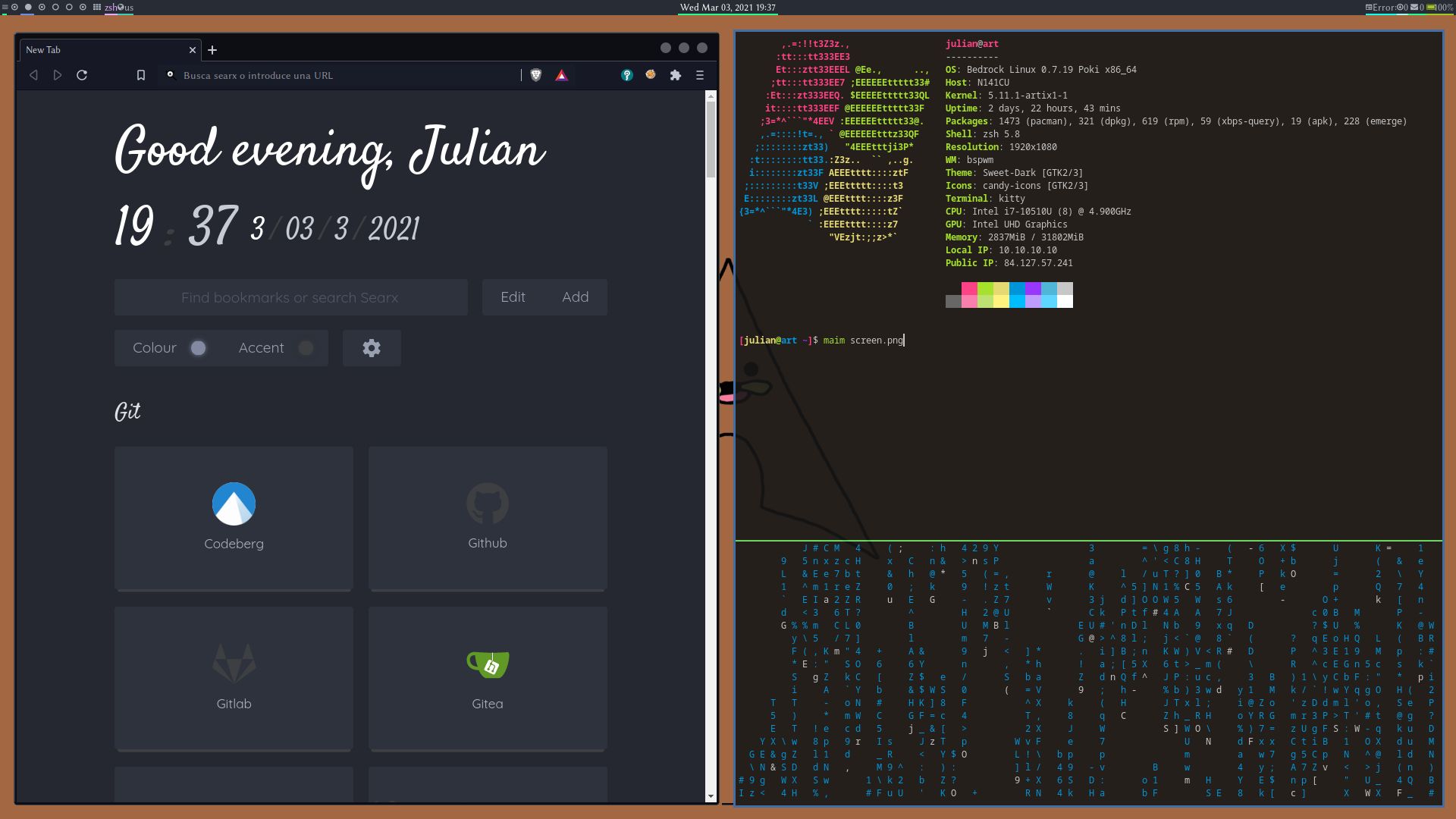 [BSPWM] My first rice!! Yay | Scrolller