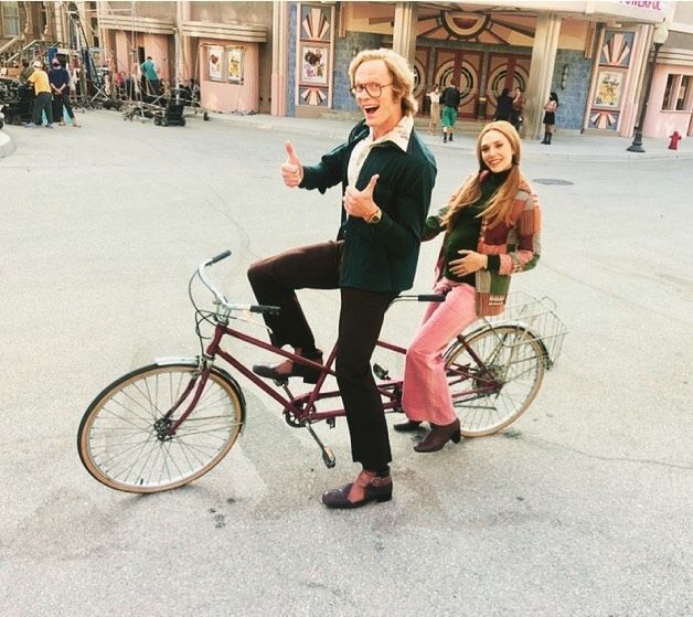 BTS WandaVision - 70's Wanda and Vision | Scrolller