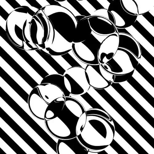 Bubbles rising forever illusion | Scrolller