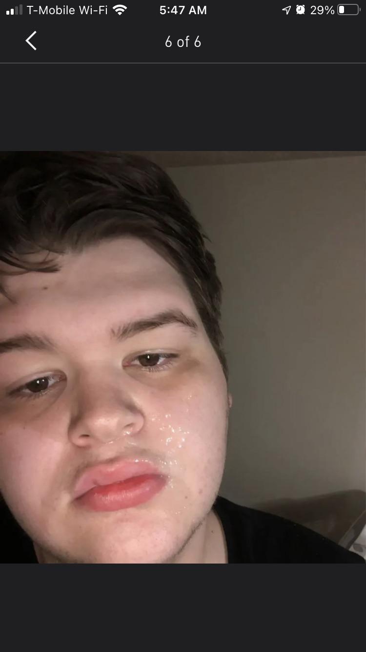 Bud’s load wasn’t as thick as I like it but still pretty good | Scrolller