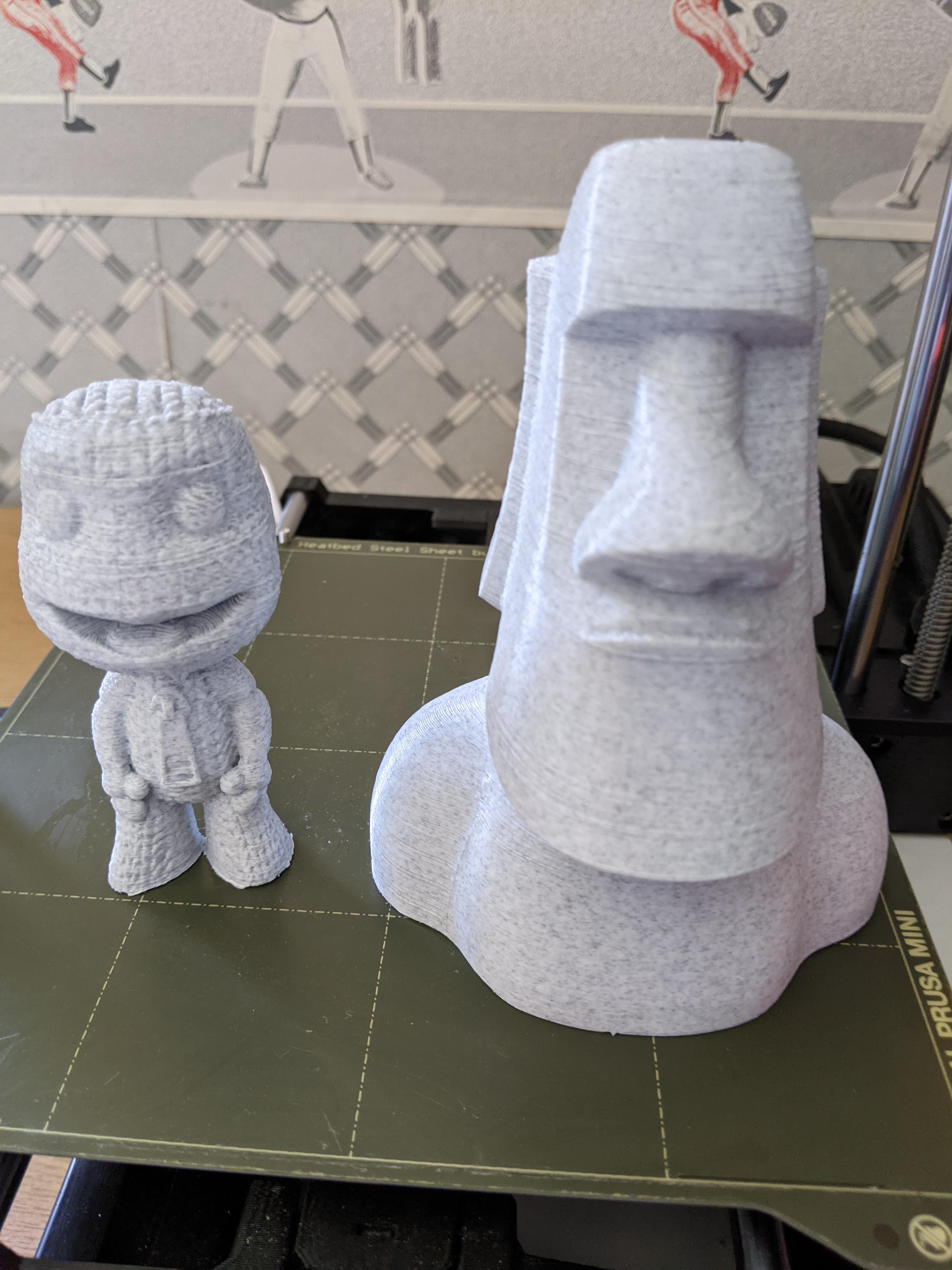 Buddies - Sackboy and Moai | Scrolller