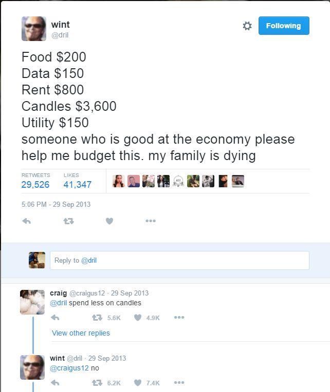 budgeting can be tricky | Scrolller