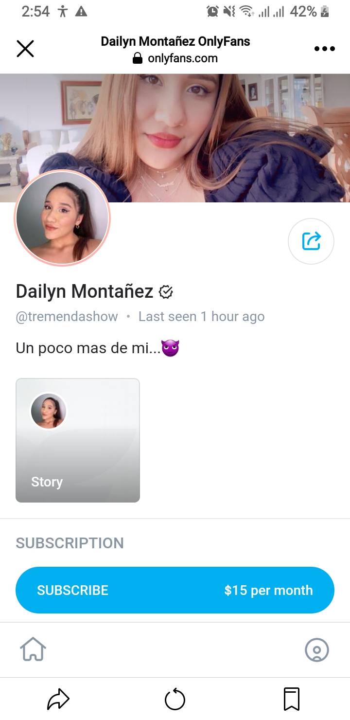 Bueno gente les habla el admin, La Tremenda oficialmente a creado su OnlyFans. Entonces en vista ...